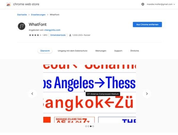 Schriftart herausfinden - Anleitung & Tool Übersicht | 2025